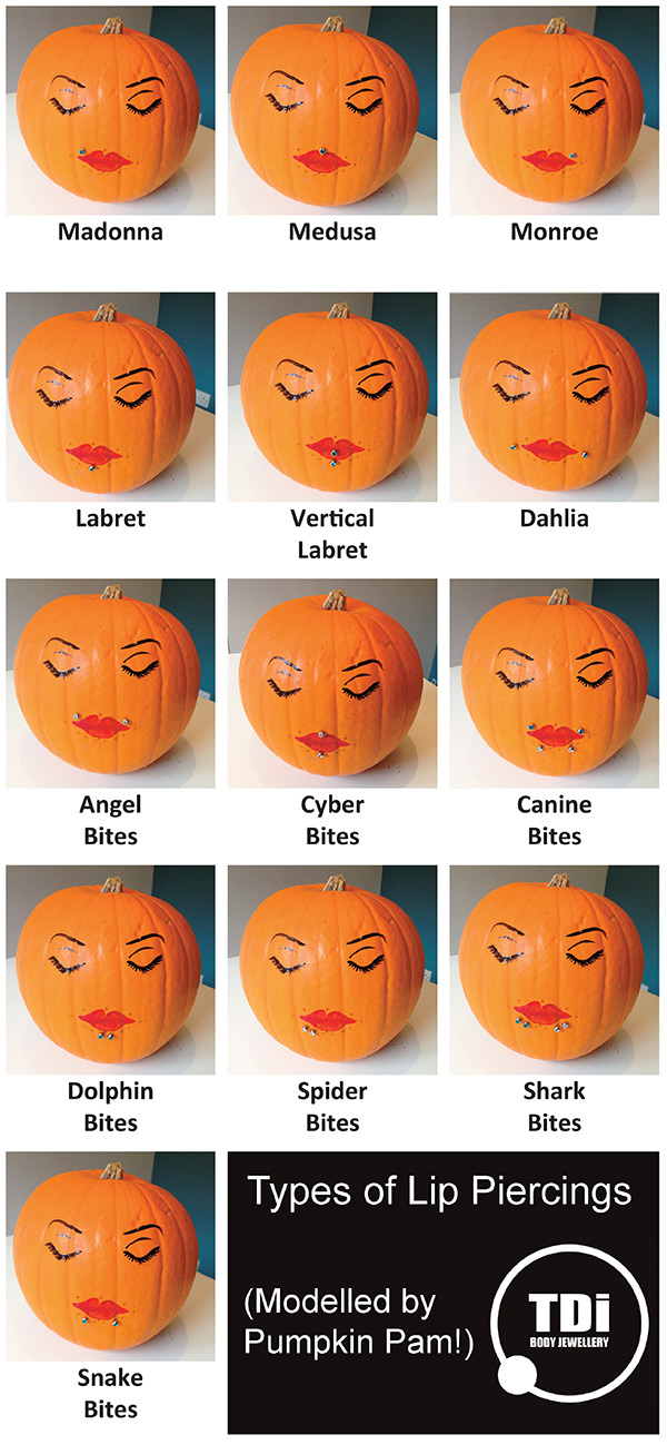 Guide to Lip Piercing Types | TDi Body Jewellery Blog